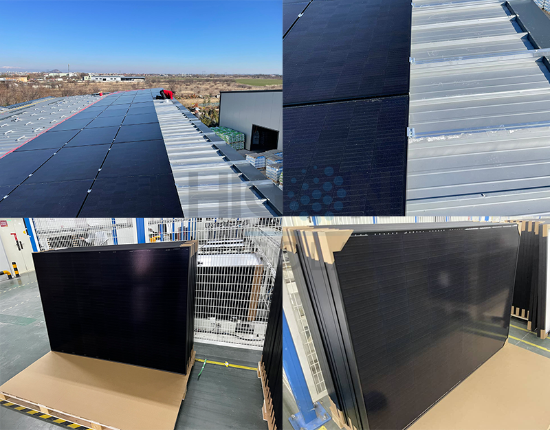 Shingled Technology All Black 420W 425W 430W Solar Panel For Home ...