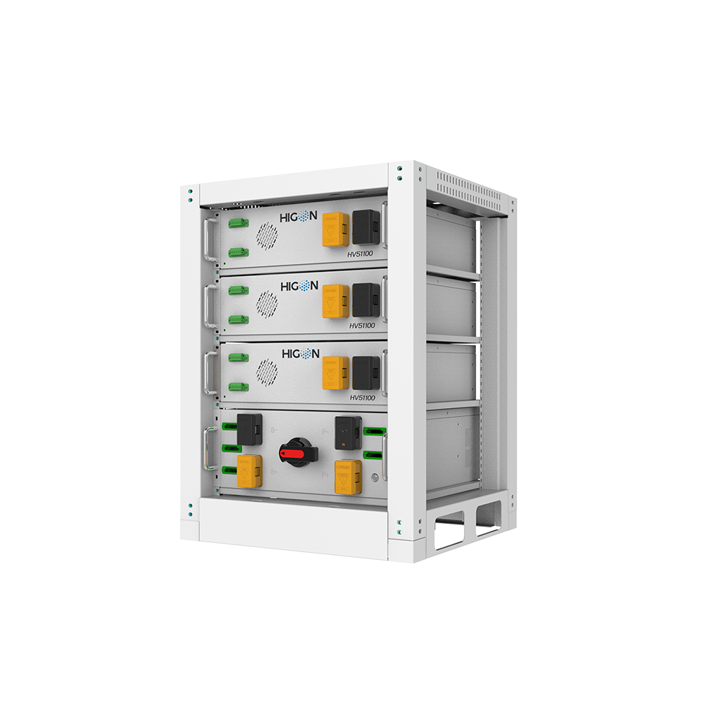 Hign Voltage Commercial Energy Storage Systems Rack Upto 50kWh Clauster ...