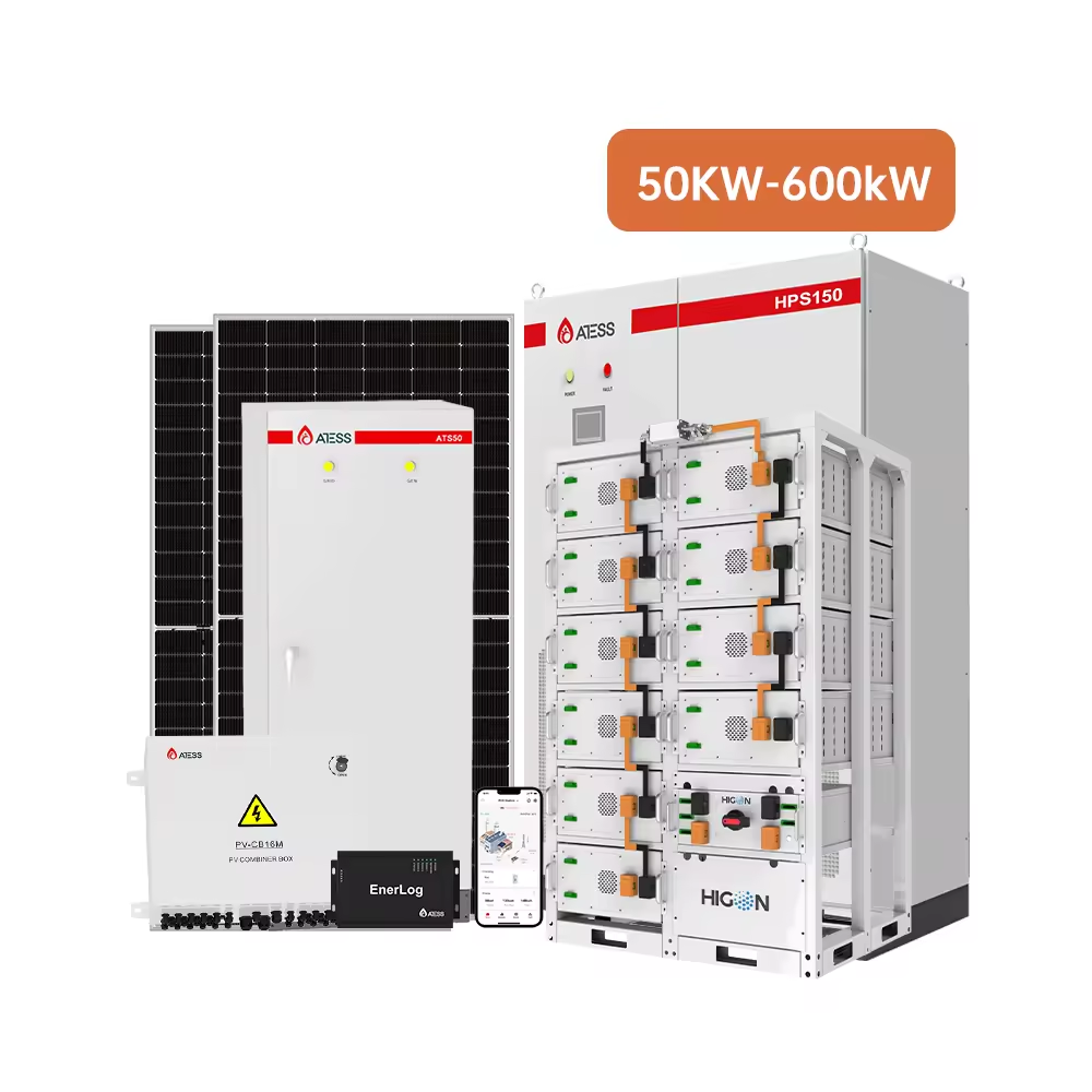 Higon 30kW 50kW 100kW 150kW Commercial Storage Solar System Manufacturer